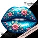 Texas Flag Lips PNG, Kiss Lips Dtf Design, Dripping Lip Clipart, Texas ...
