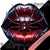 Spider Lips PNG, Spooky Lips Dtf Design, Halloween Clipart, Creepy ...