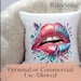 Shattered Lips PNG Kiss Lips Dtf Design Lips Clipart Broken Lips ...