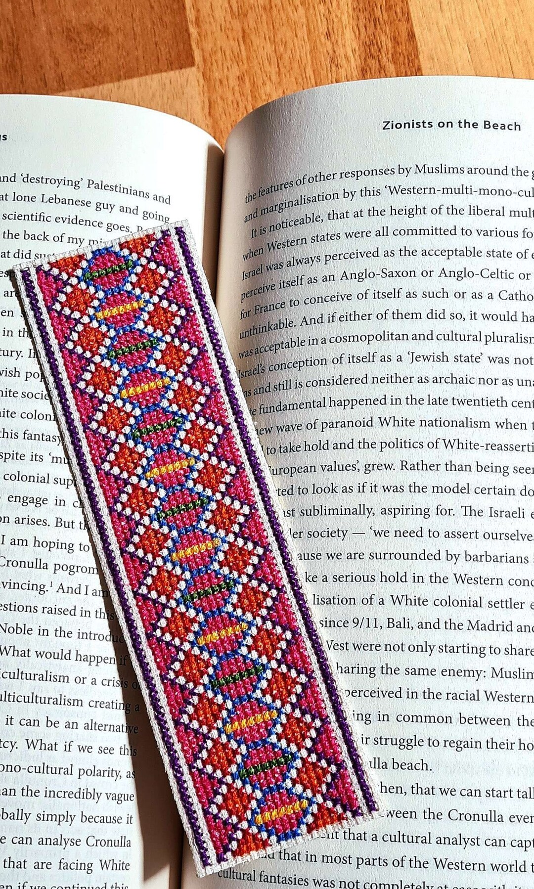 Belt Loops Tatreez Bookmark Pattern - Etsy