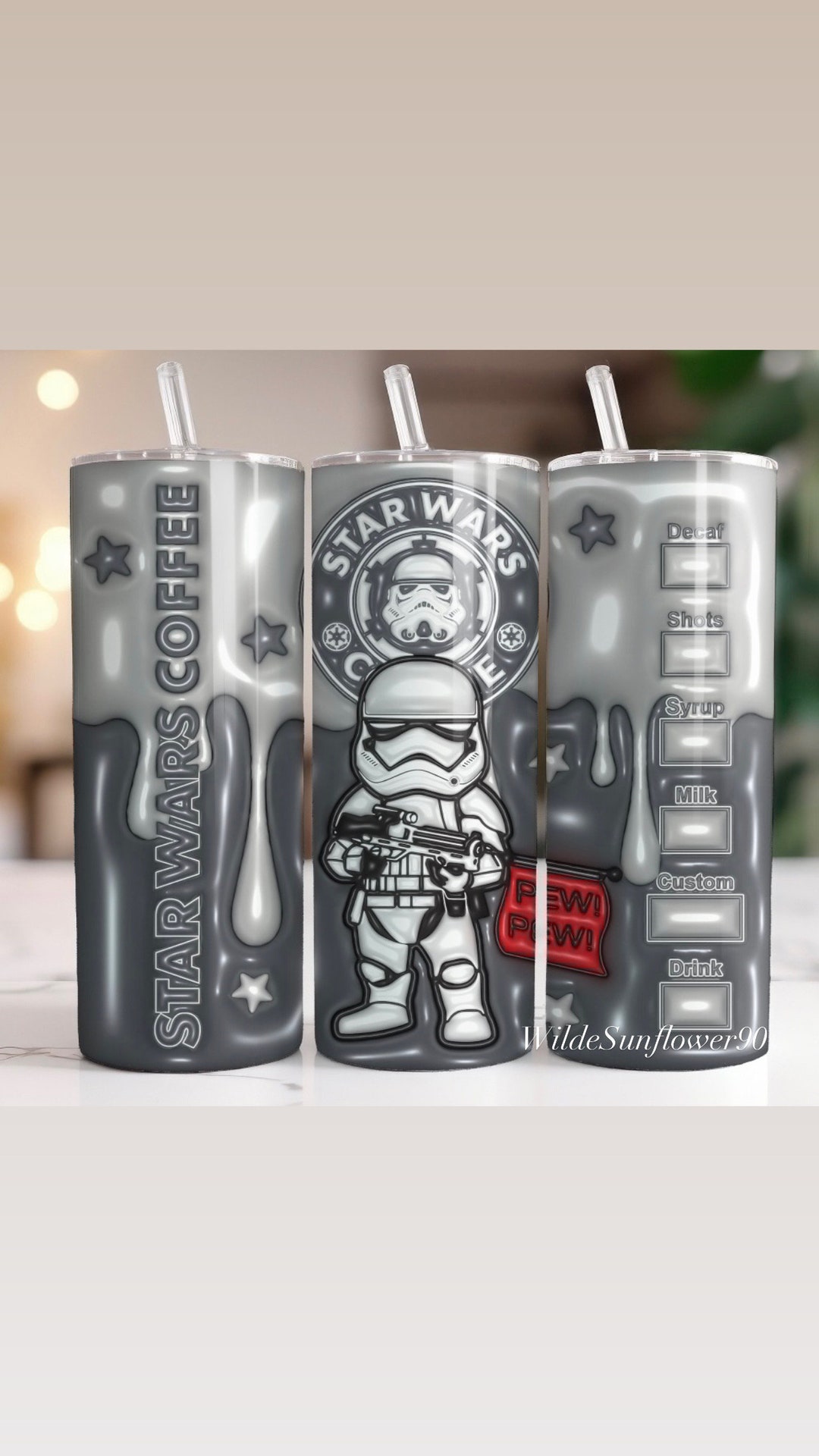 Stormtroopers Tumbler Wrap - Etsy