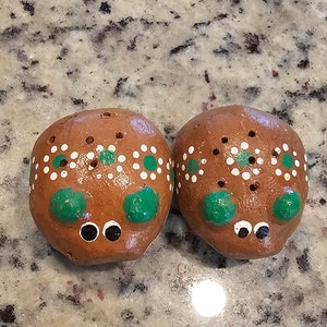 Clay Salt Shaker Set Piggy Salt Shakers Mexican Salt Shakers - Etsy
