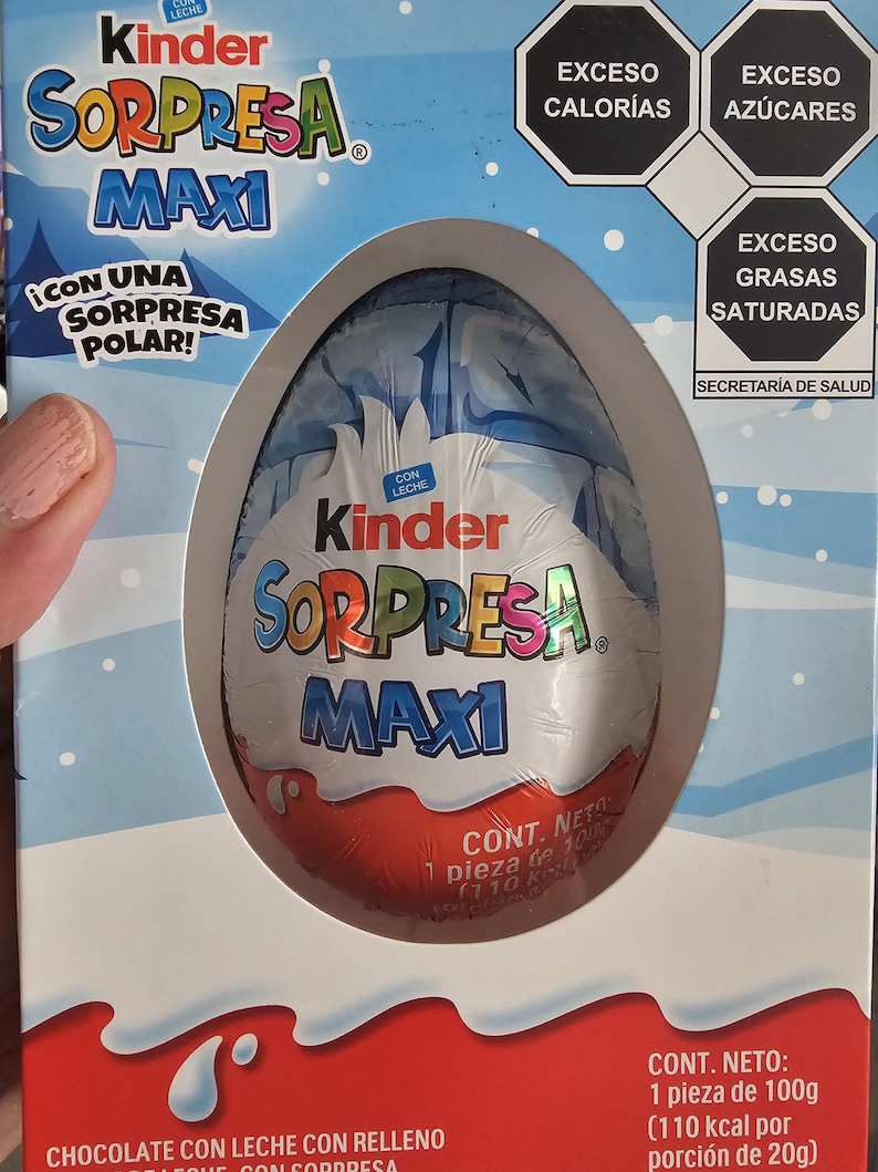 Kinder Sorpresa Maxi Etsy