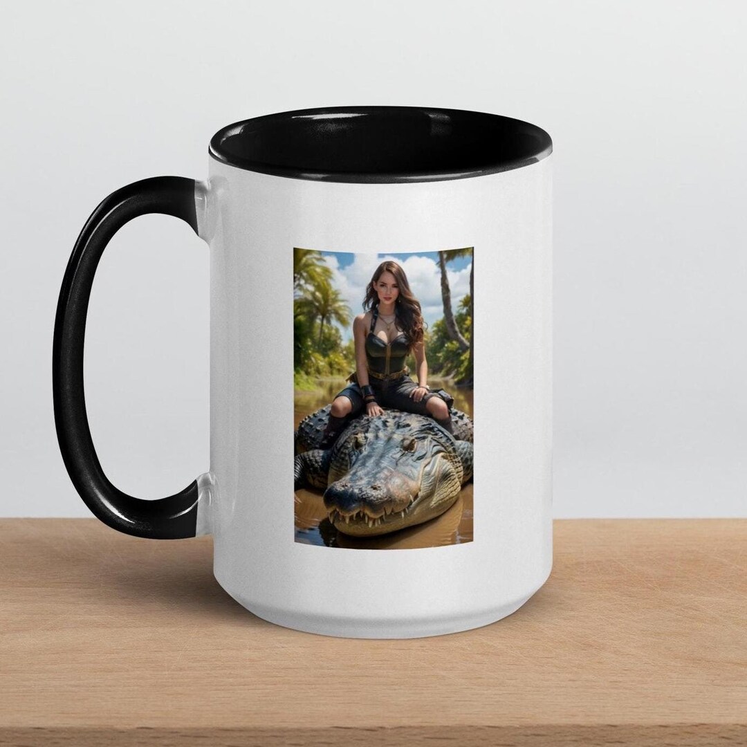 Florida Woman Mug - Gator Wrangler - Etsy