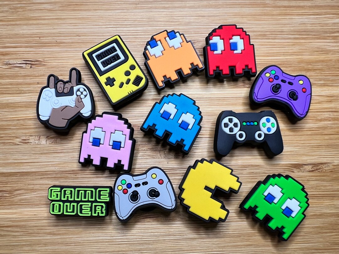Pac-man Shoe Charms - Etsy Australia