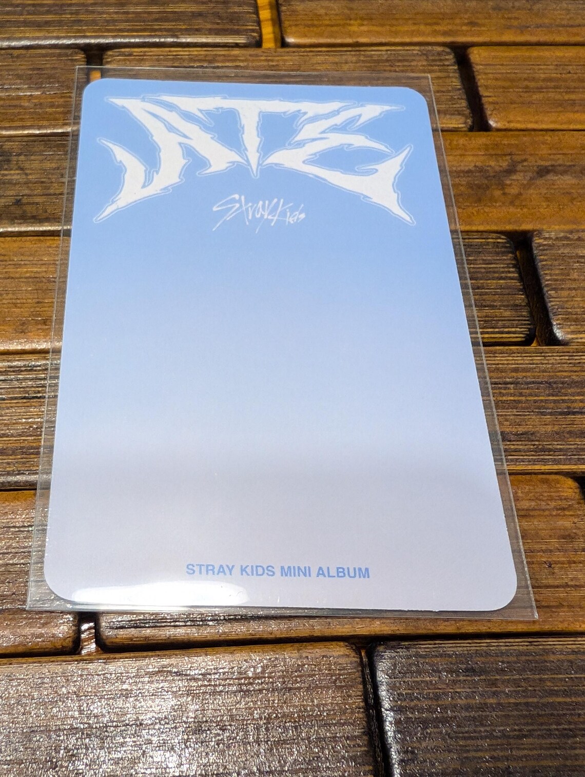 Changbin ATE Photo Card Official SKZ Mini Album - Etsy
