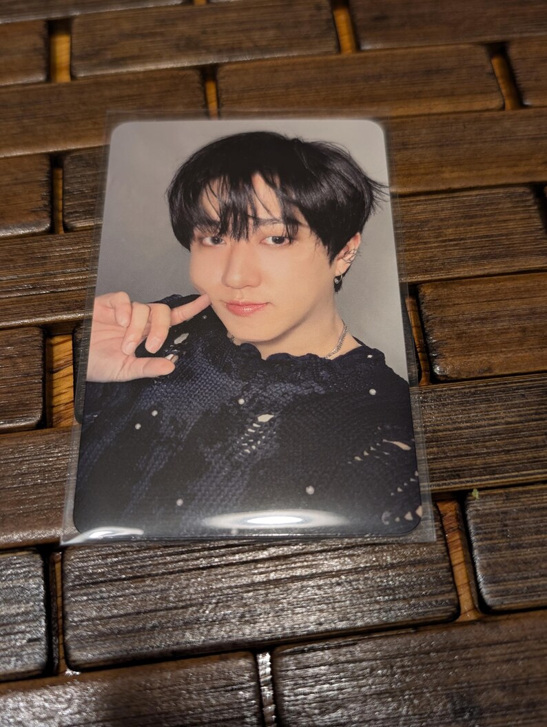 Changbin ATE Photo Card Official SKZ Mini Album - Etsy
