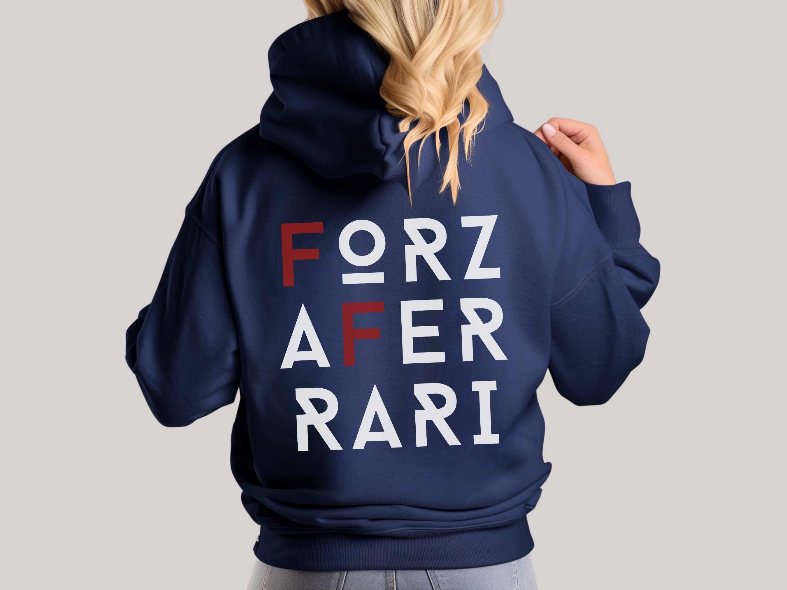 Stacked Forza Ferrari Hoodie, Racing Hoodie, Ferrari Hoodie, Race Car ...