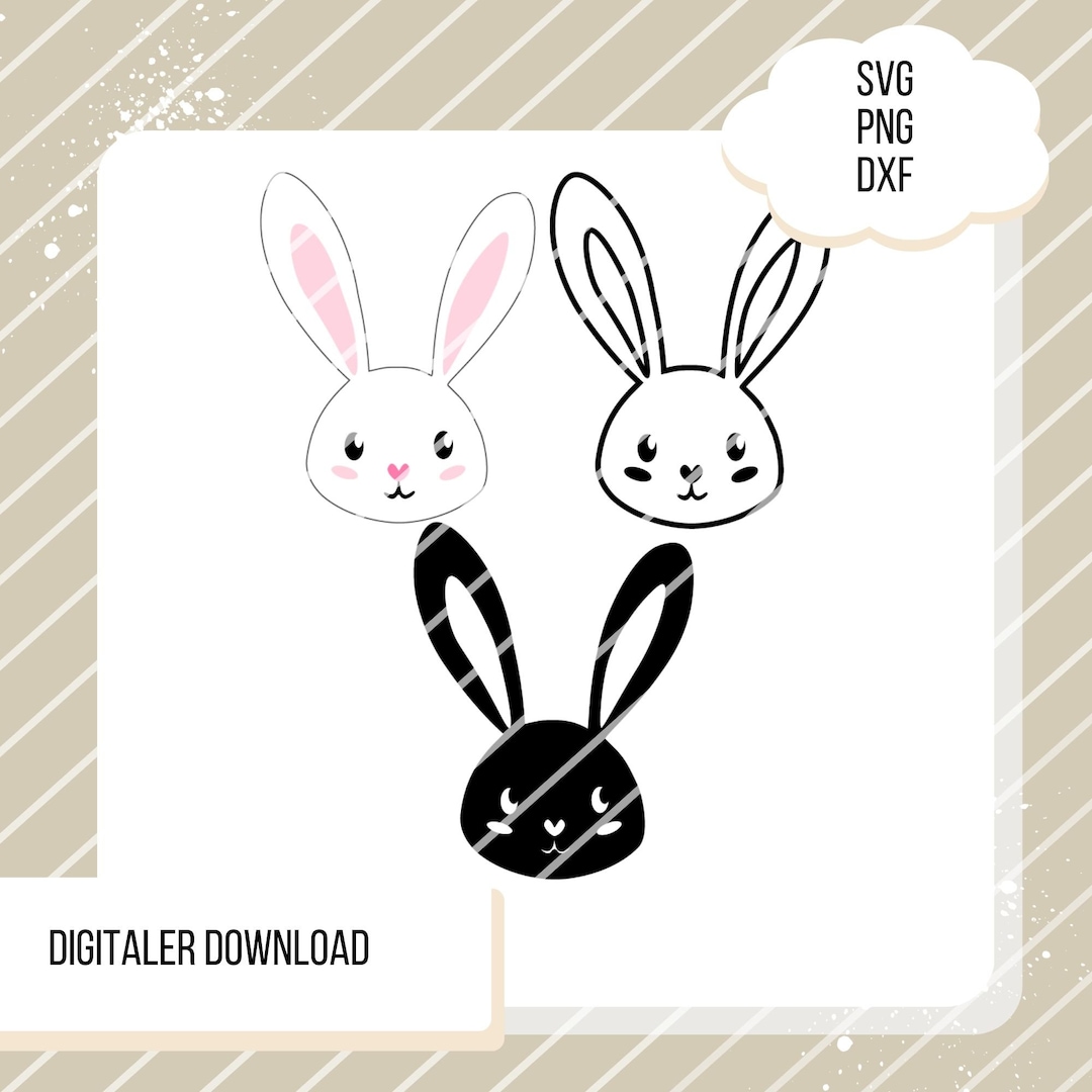 Plotter File Hasi SVG, PNG, DXF Digital Download - Etsy UK