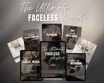 The Ultimate Faceless Blueprint: Make Passive Income Selling Digital Products Without Showing ...