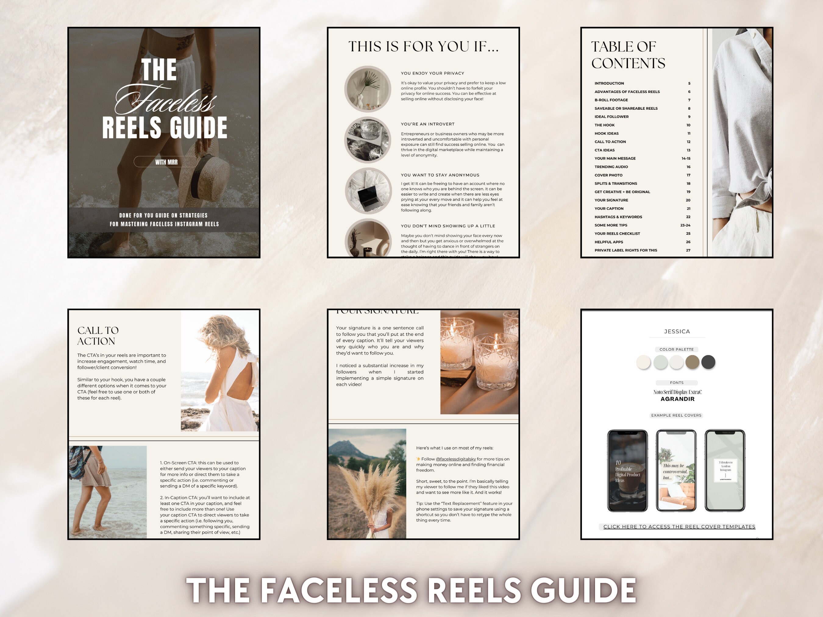 The Ultimate Faceless Marketing Blueprint Bundle 8 Guides Make