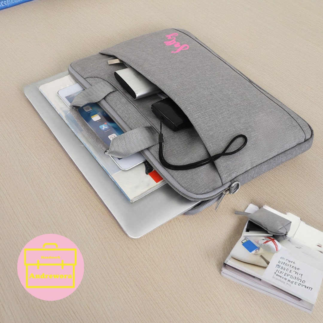 Personalized Name Laptop Bag, Custom Laptop Sleeve, Customized ...
