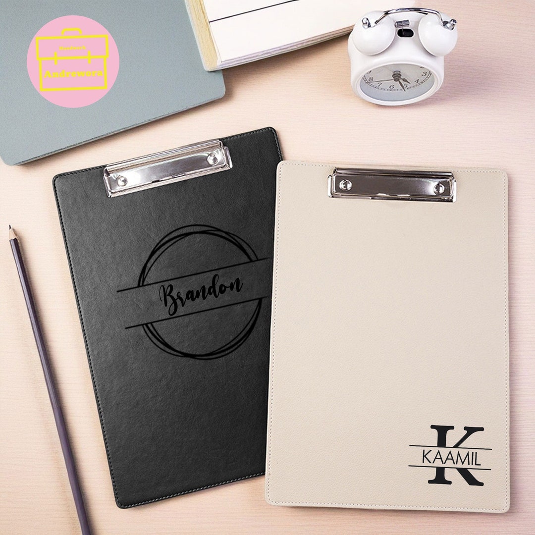 Personalized Clipboard, Custom Leather Clipboard, Monogrammed Clipboard ...