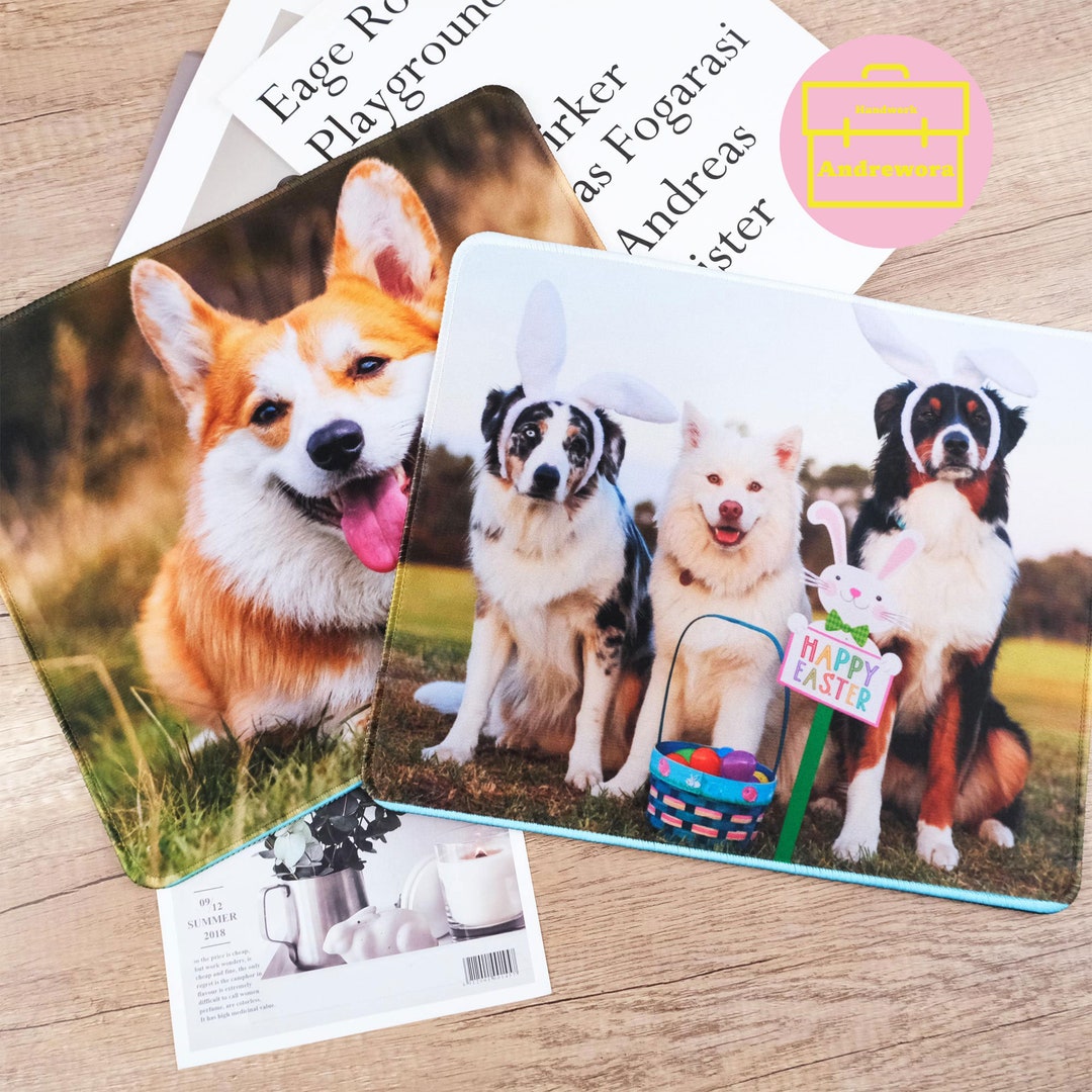 Personalised Custom Your Picture Computer Mouse Pad, Custom Photo Mouse ...