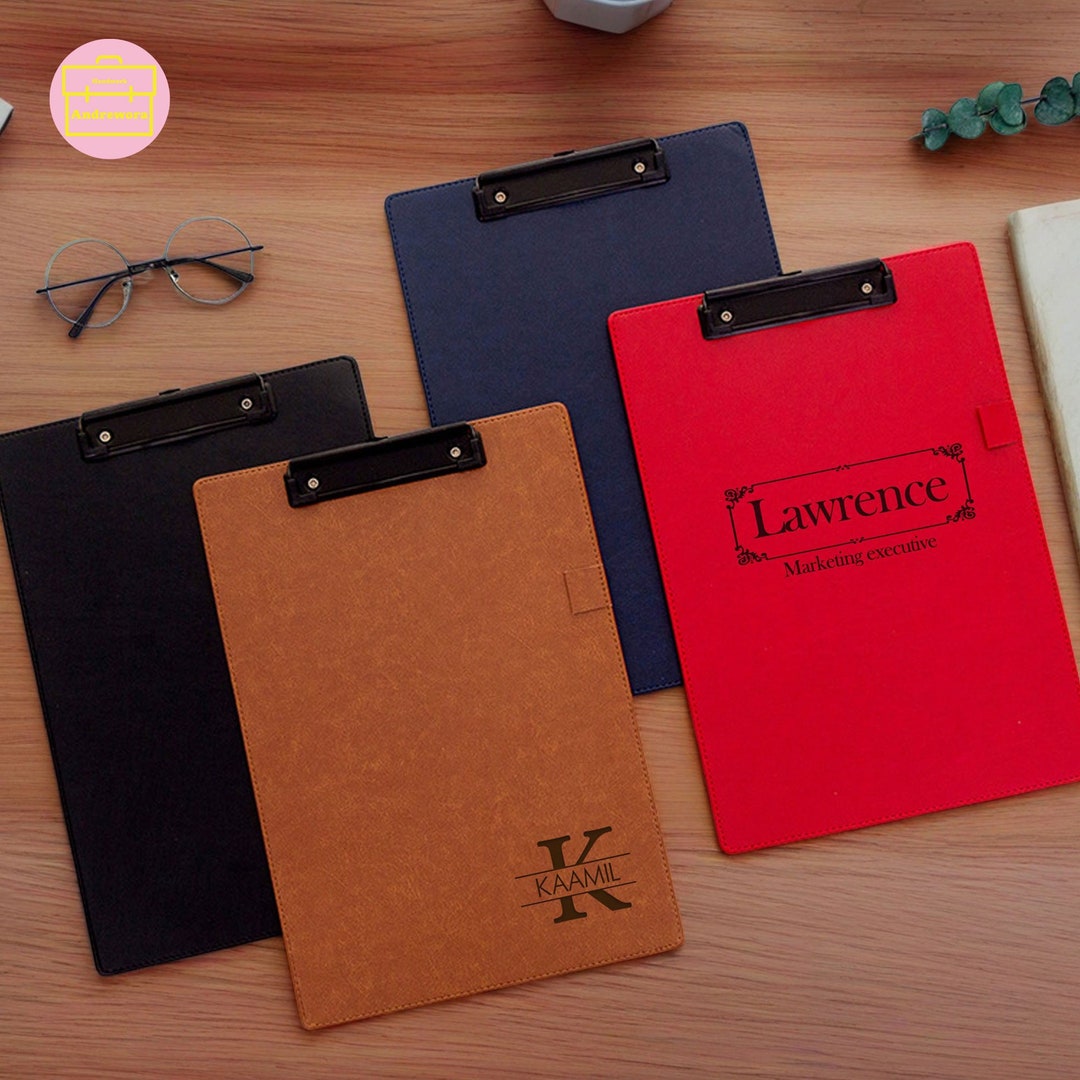 Personalized Clipboard, Custom Leather Clipboard, Monogrammed Clipboard ...