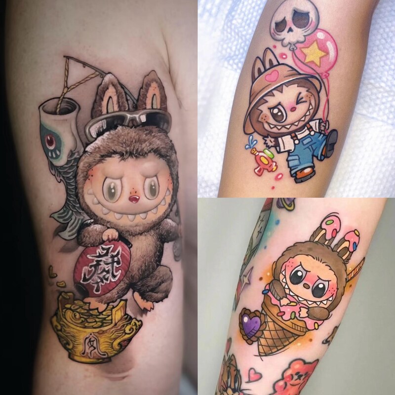 Labubu Tattoo - Etsy