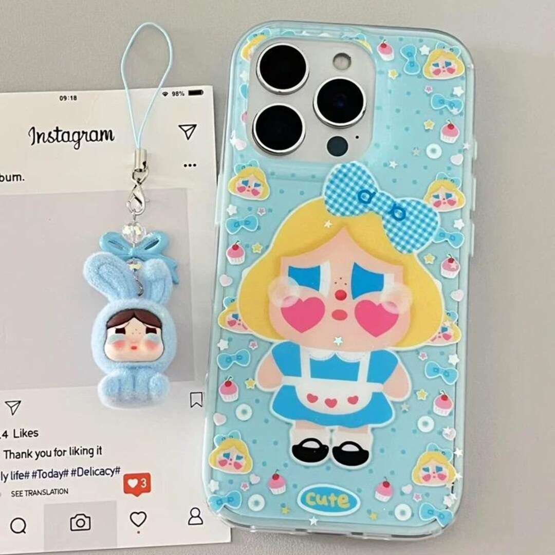 Crybaby Cute Cartoon Phone Case - Etsy