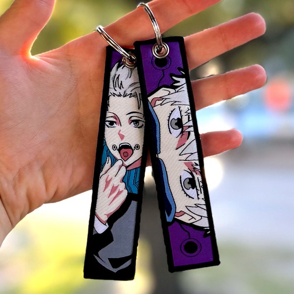 Anime Keychain - Etsy