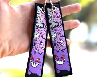 Anime Keychain Embroidered Jet Tag - Etsy