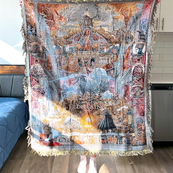 Elden Rings Blanket - Etsy