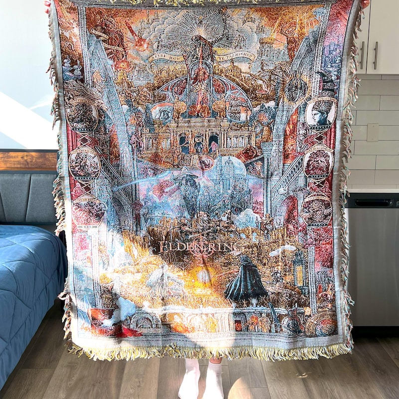 Elden Rings Blanket - Etsy