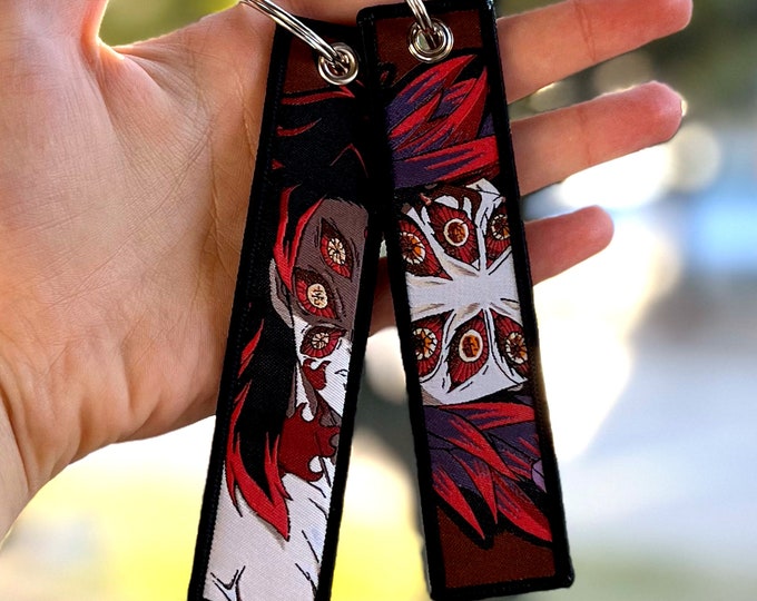 Kokushibo Embroidered Sweater, KNY Sweater, Slayer Eyes Anime ...