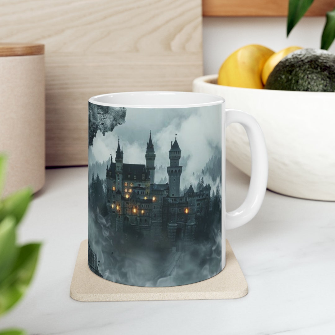 3D Fantasy Castle Mug Fantasy Fans, Fantasy Mug, Medieval, Castle ...