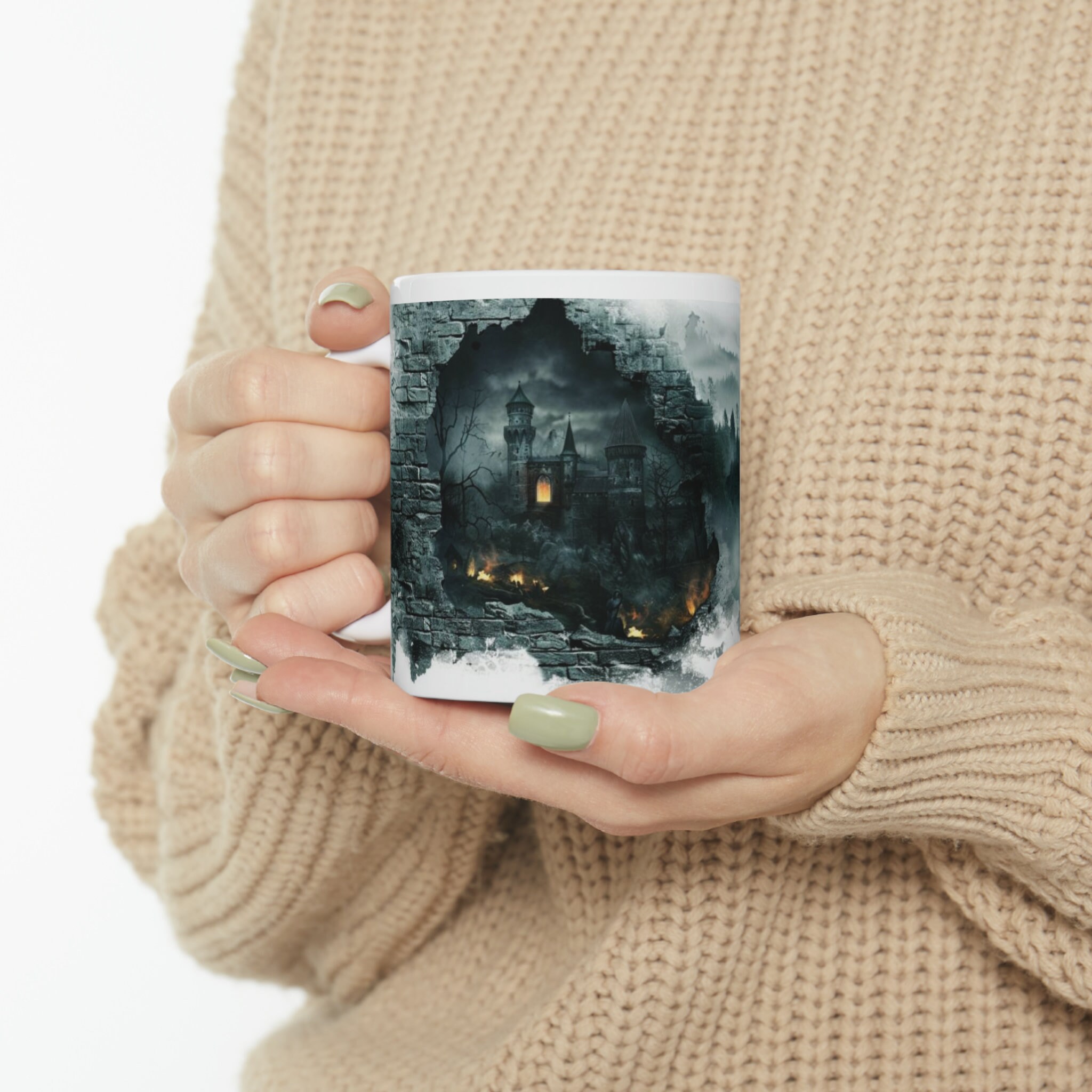3D Fantasy Castle Mug Fantasy Fans, Fantasy Mug, Medieval, Castle ...