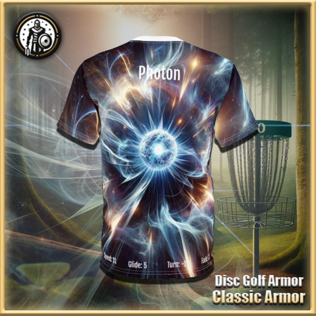 Photon Disc Golf Jersey, Disc Golf Dad T-shirt for Him, Disc Golf Gift ...