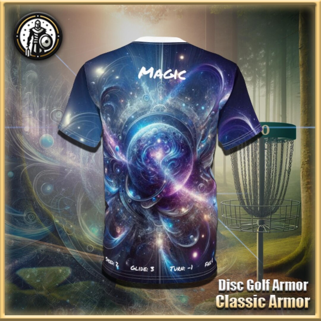 Magic Disc Golf Jersey, Disc Golf Dad T-shirt for Him, Disc Golf Gift ...