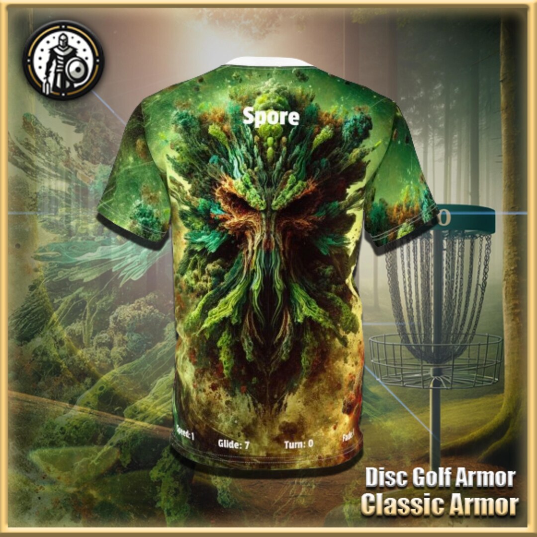 Spore Disc Golf Jersey, Disc Golf Dad T-shirt for Him, Disc Golf Gift ...