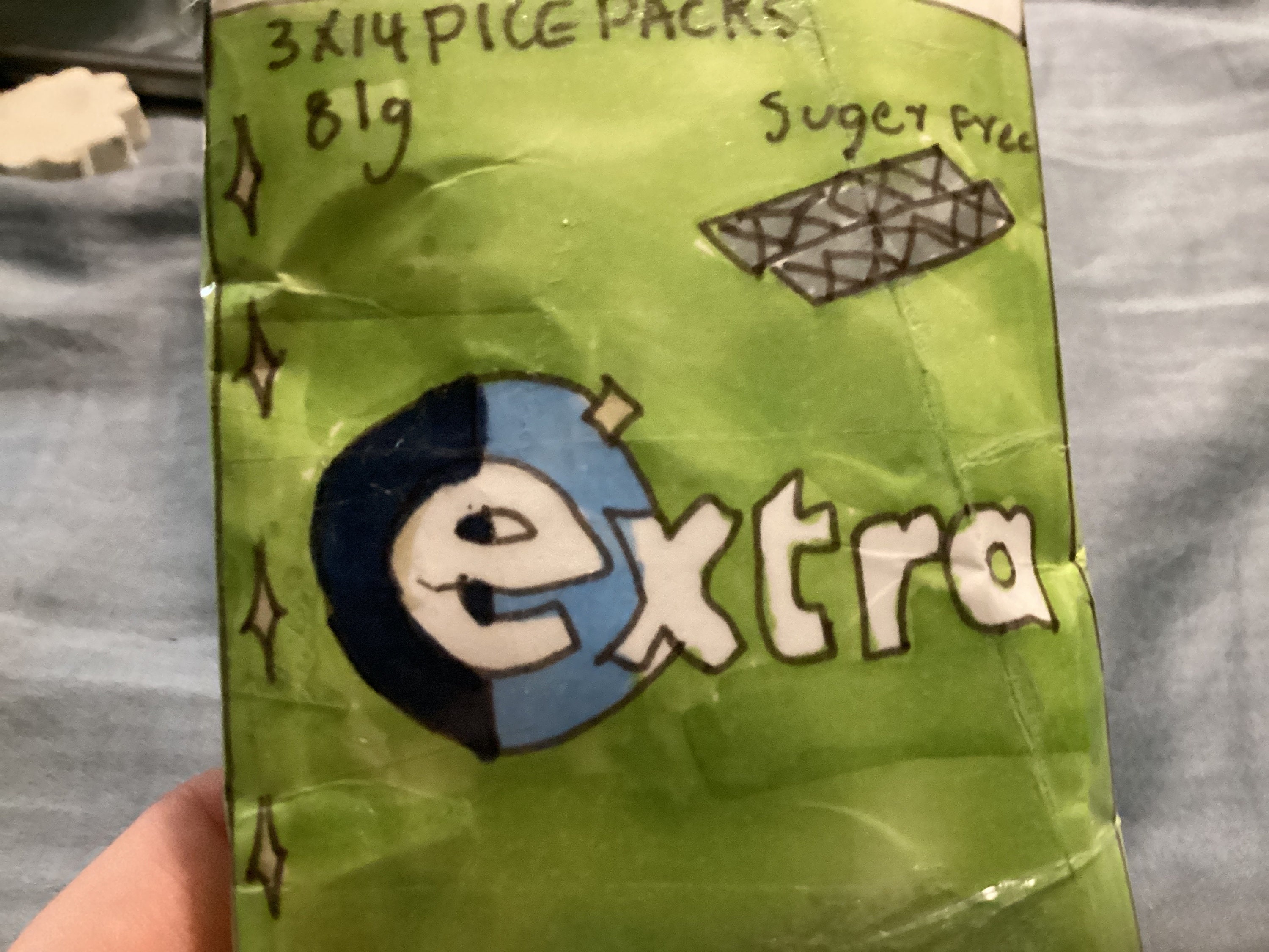 Extra Gum Paper Squishy - Etsy