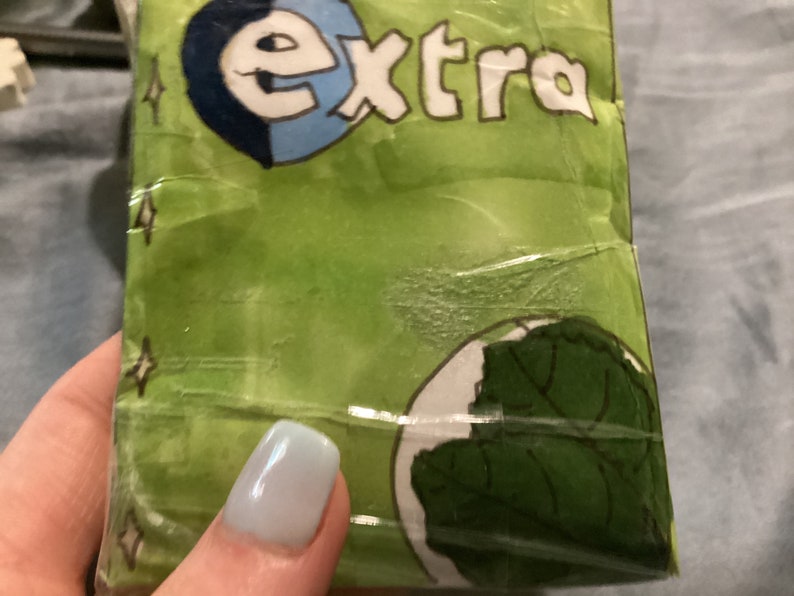 Extra Gum Paper Squishy - Etsy