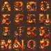 Pumpkin Letter and Number PNG Bundle, Pumpkin Alphabet PNG Clipart ...