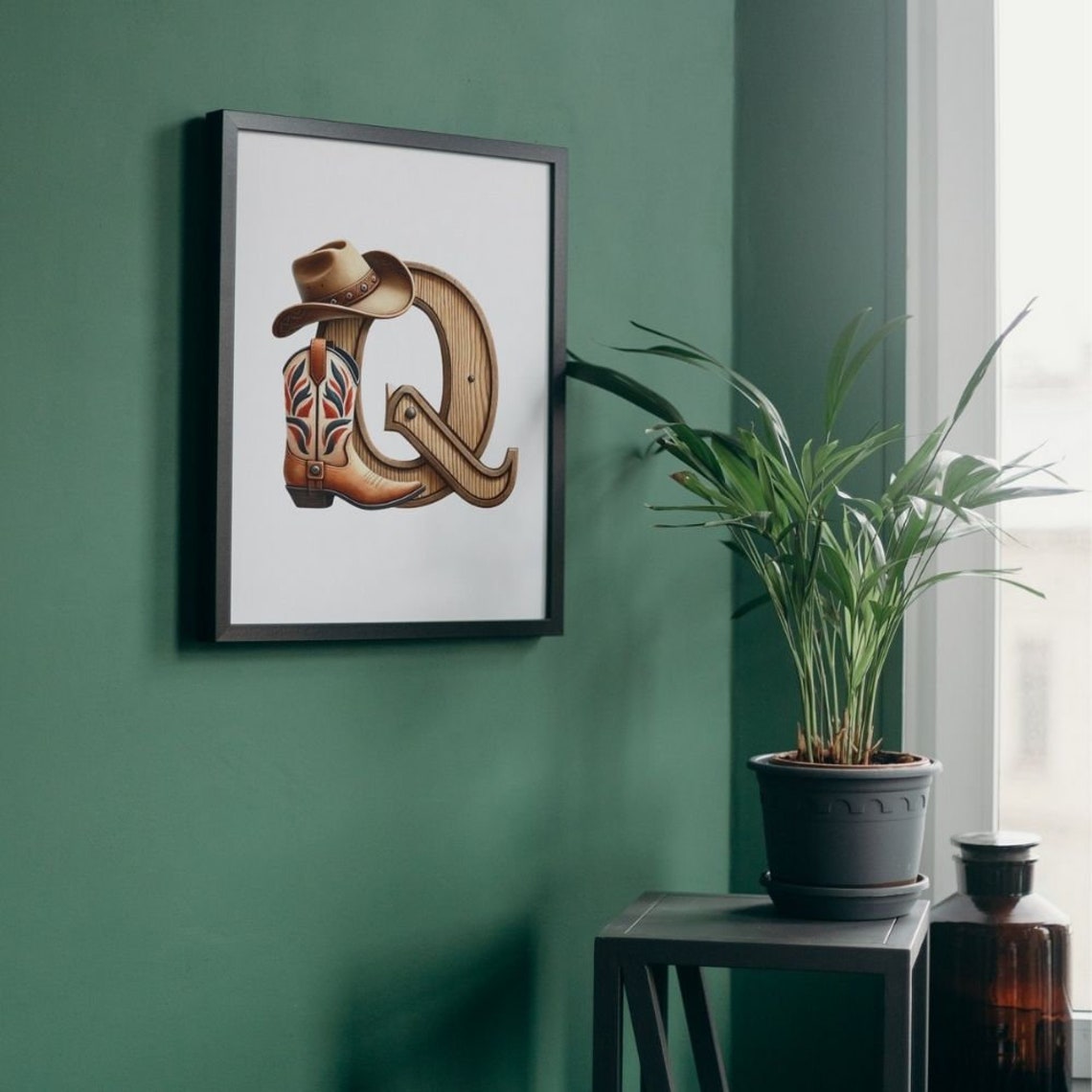 Cowboy Letters and Number PNG Bundle, Cowboy Alphabet PNG Clipart ...