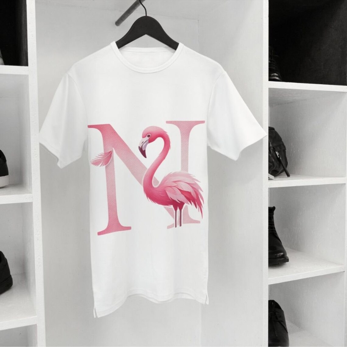 Flamingo Letters PNG Bundle, Flamingo Alphabet PNG Clipart, Flamingo ...