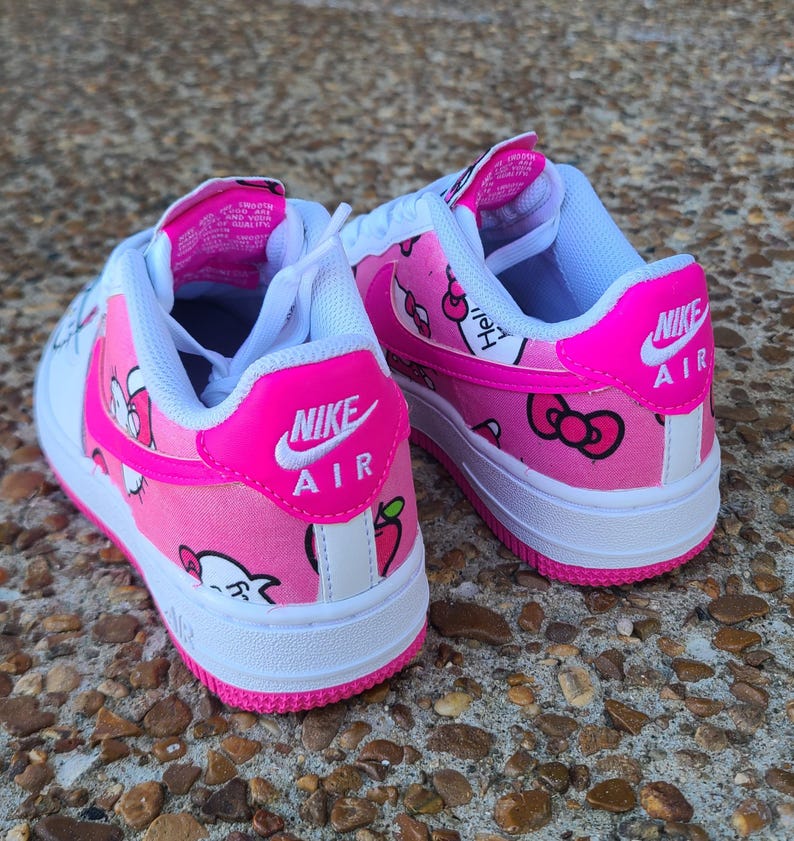 Custom Hello Kitty Sneakers | Birthday Girl Gift | Kids Custom Shoes - Etsy