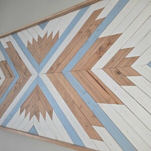 Wooden Aztec Wall Art, Boho Art, Rustic Wood Wall Art - Etsy