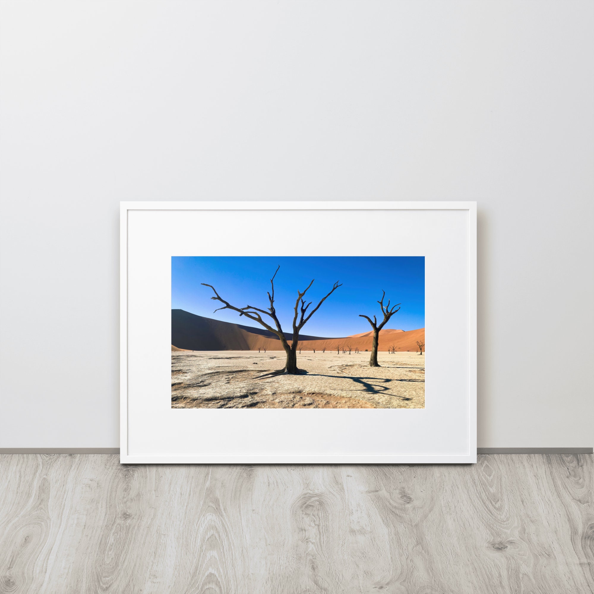 Sossusvlei Namibia, Petrified Desert Trees, Beautiful Framed Color Photograph, Art Print - Etsy