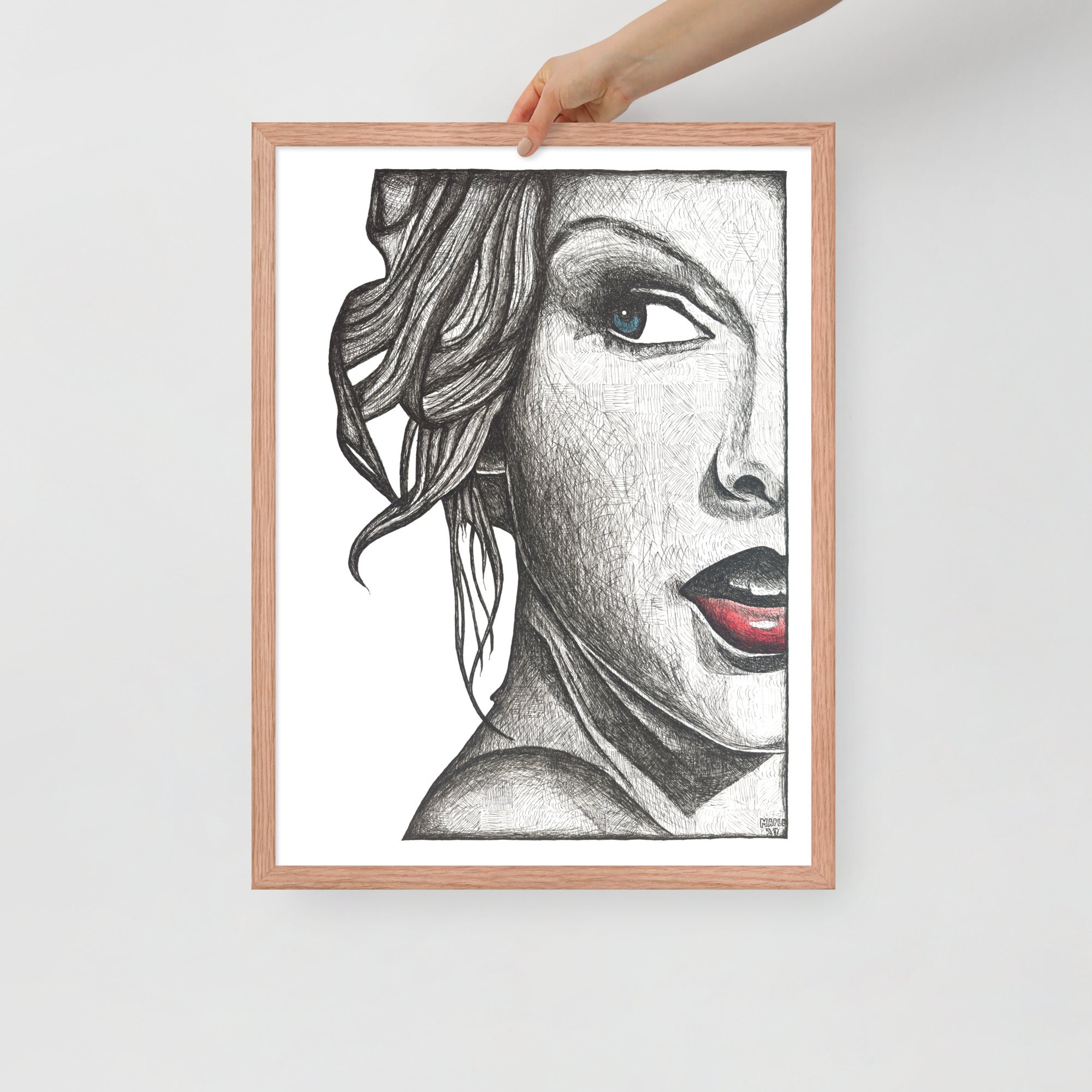 Taylor Swift Portrait, Taylor Swift Frame Wall Art, Taylor Swift ...