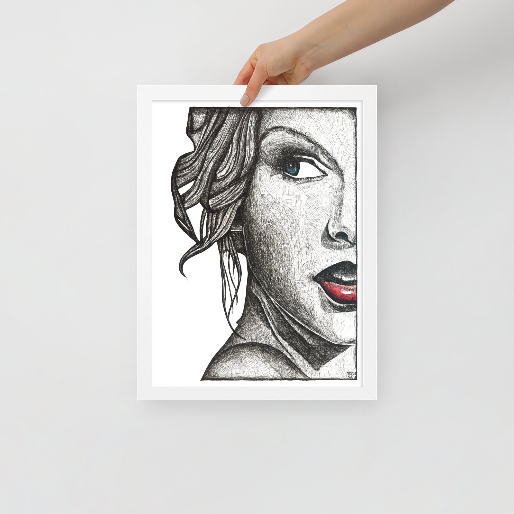 Taylor Swift Portrait, Taylor Swift Frame Wall Art, Taylor Swift ...