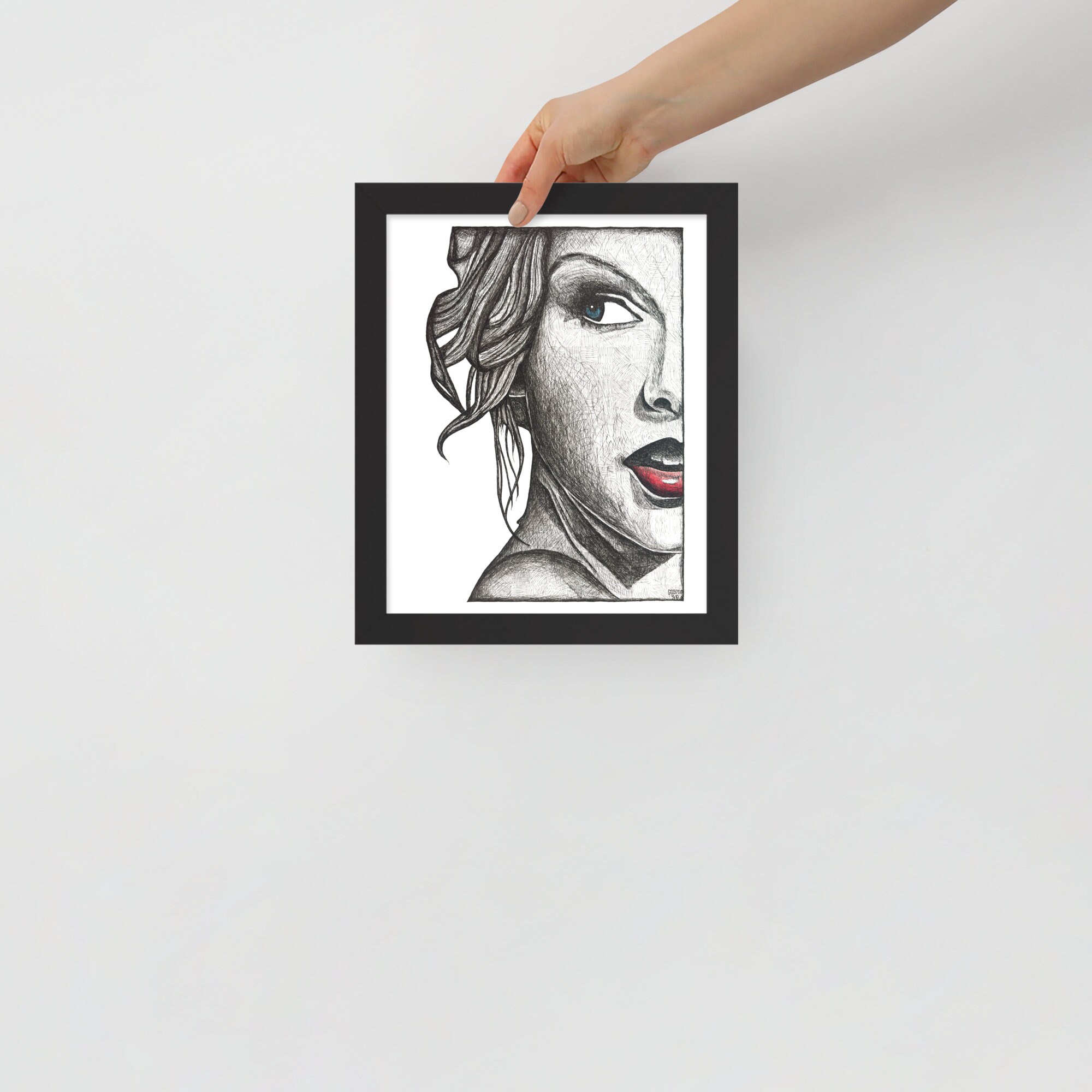 Taylor Swift Portrait, Taylor Swift Frame Wall Art, Taylor Swift Drawing, Swiftie Art Print ...