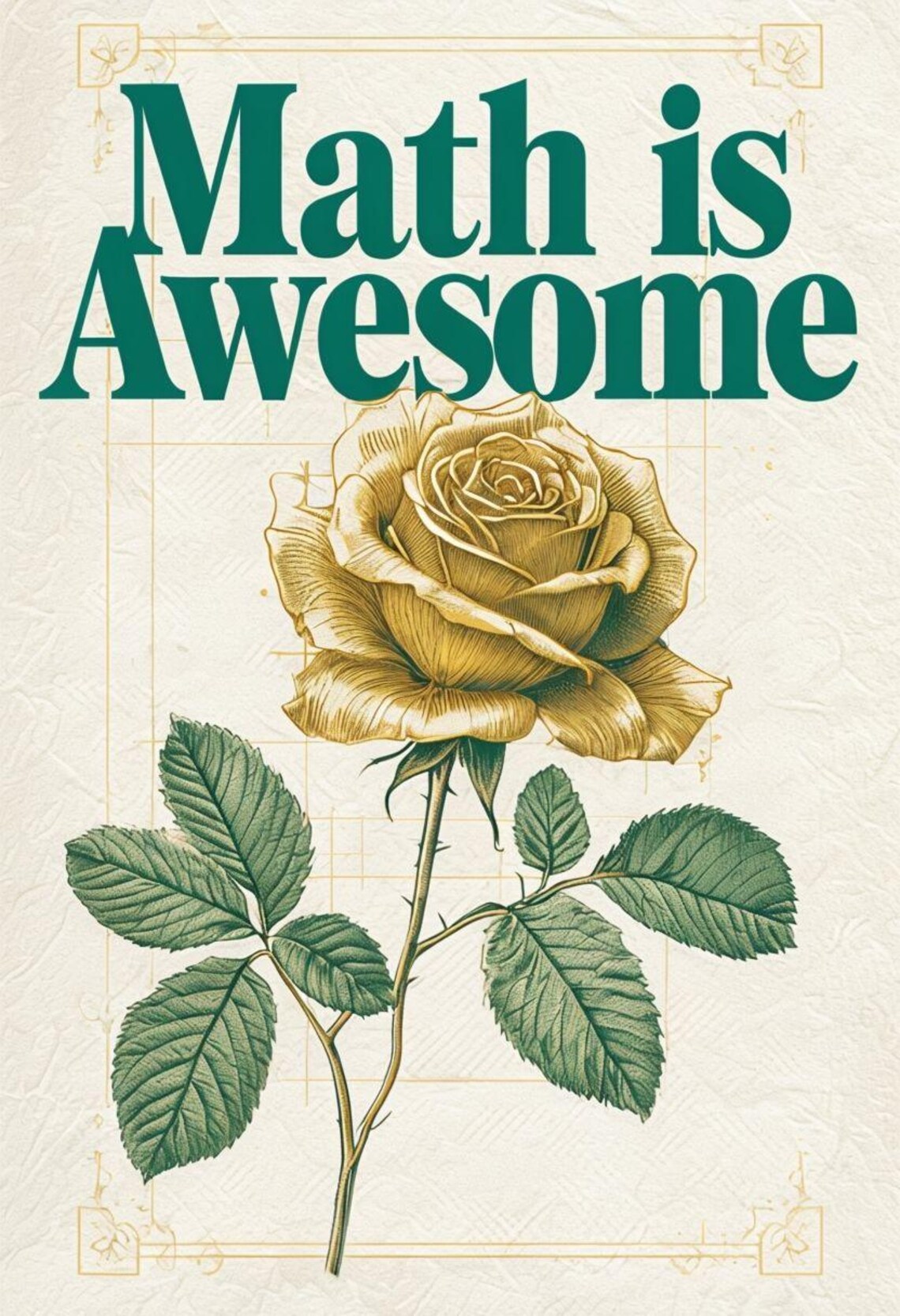 Math is Awesome Digital Art - Etsy