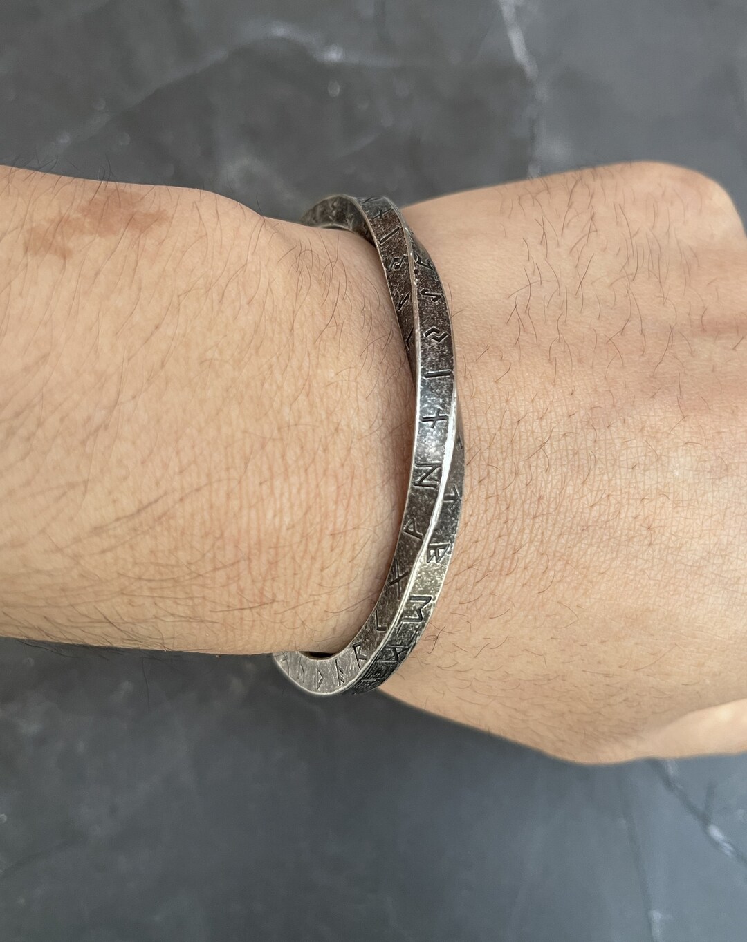 Norse and Celtic-inspired Bracelets for Men: Viking Bangle With Runes ...