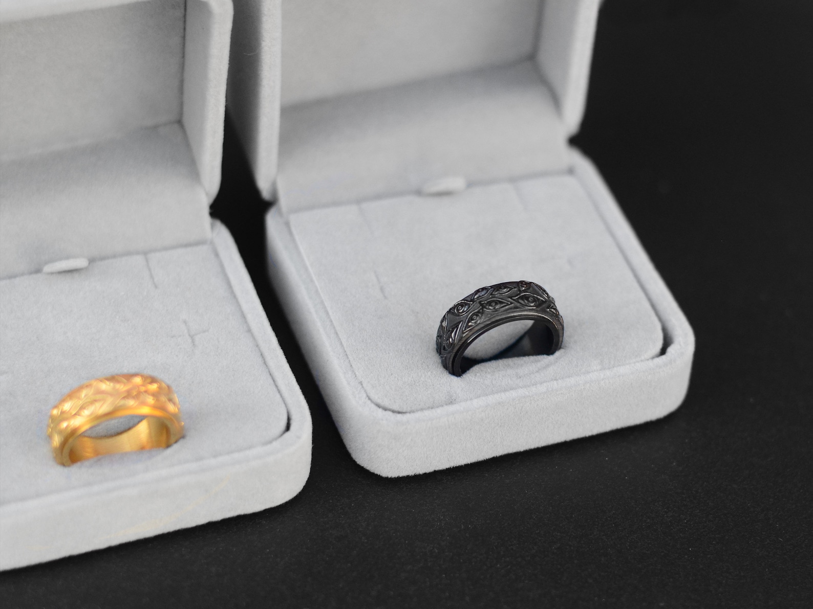 Ward off Stress With Our Evil Eye Spinner Ring - Anti-anxiety Gift for ...