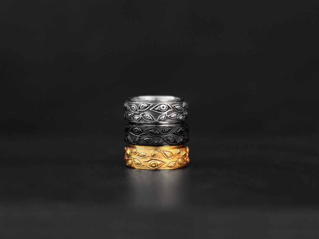 Ward off Stress With Our Evil Eye Spinner Ring - Anti-anxiety Gift for ...