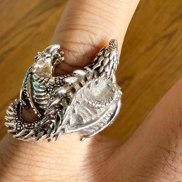 Dragon Rings for Men - Etsy