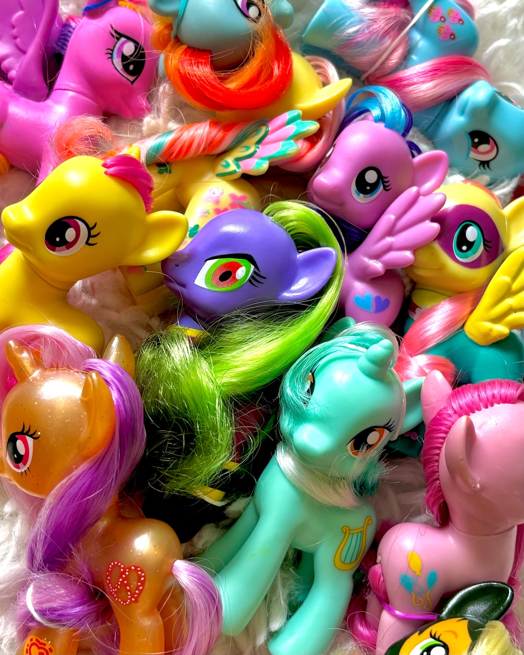 My Little Pony G4, Brushables, Rare, MLP, Rarity, Fluttershy ...