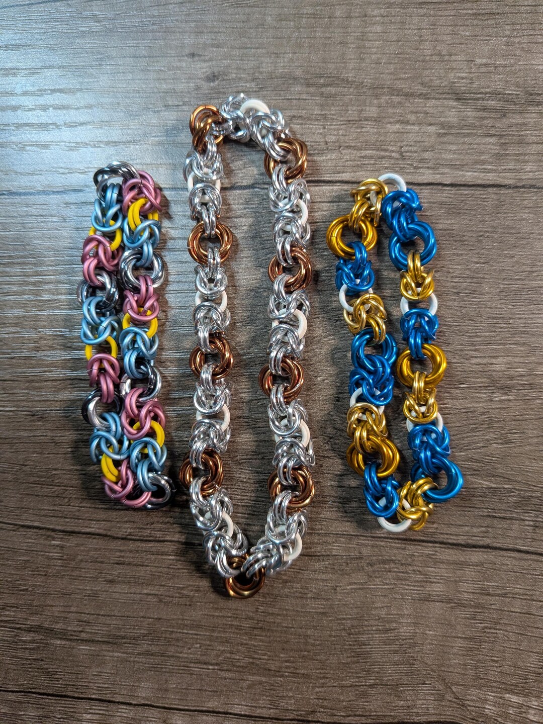 Byzantine Knots Bracelet - CUSTOM - Etsy