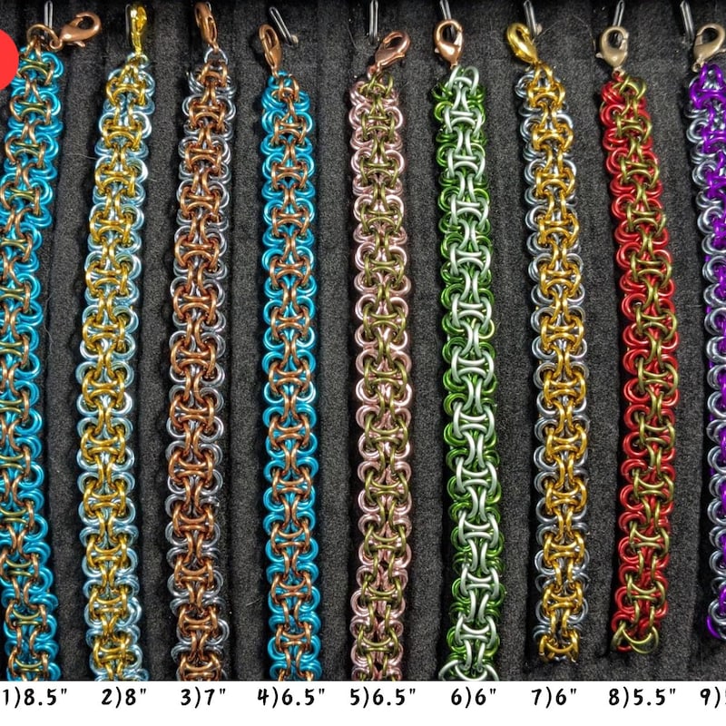 Chain Mail Bracelet - Etsy